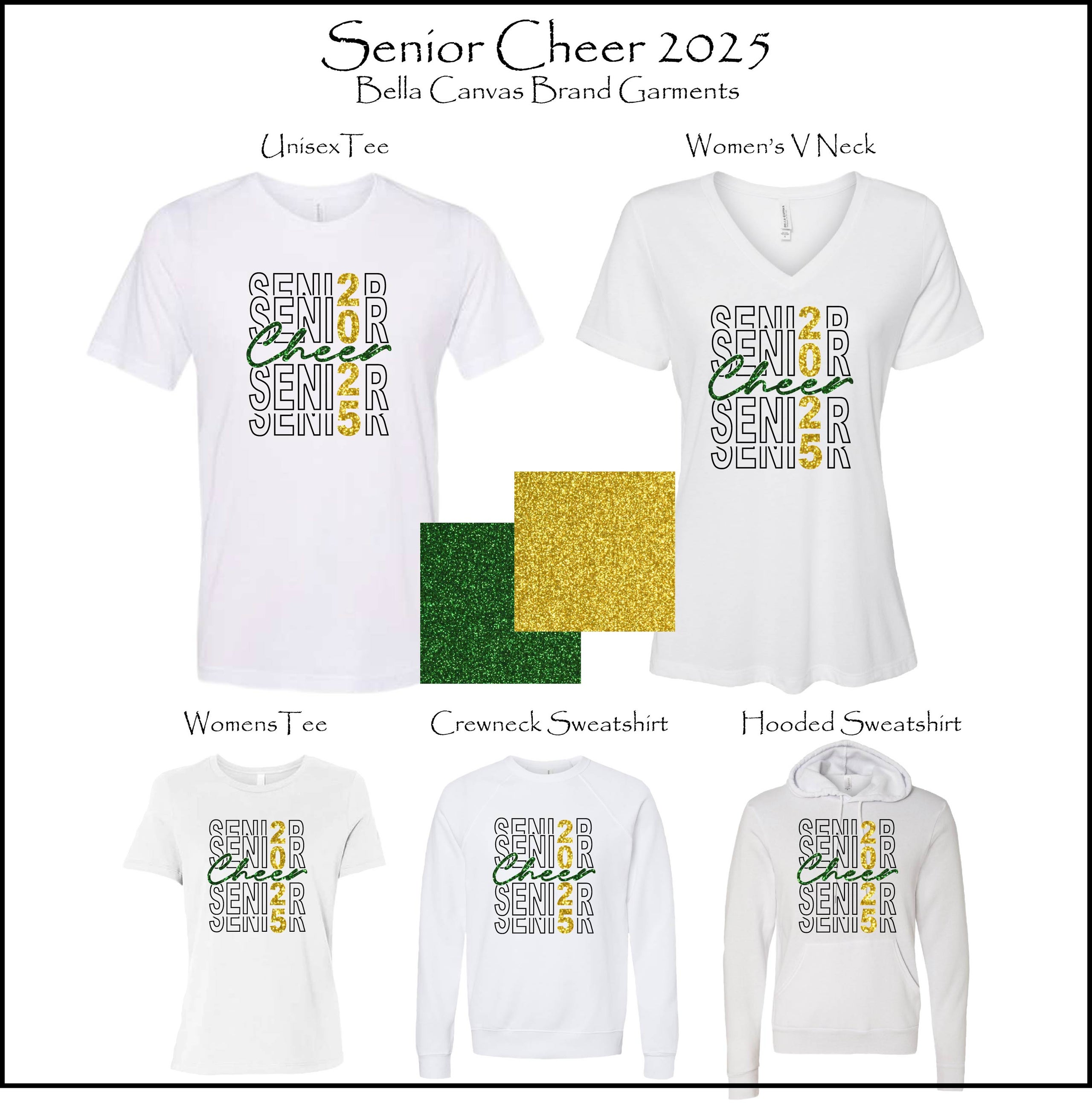 Senior Cheer 2025 | Impact Graphics
