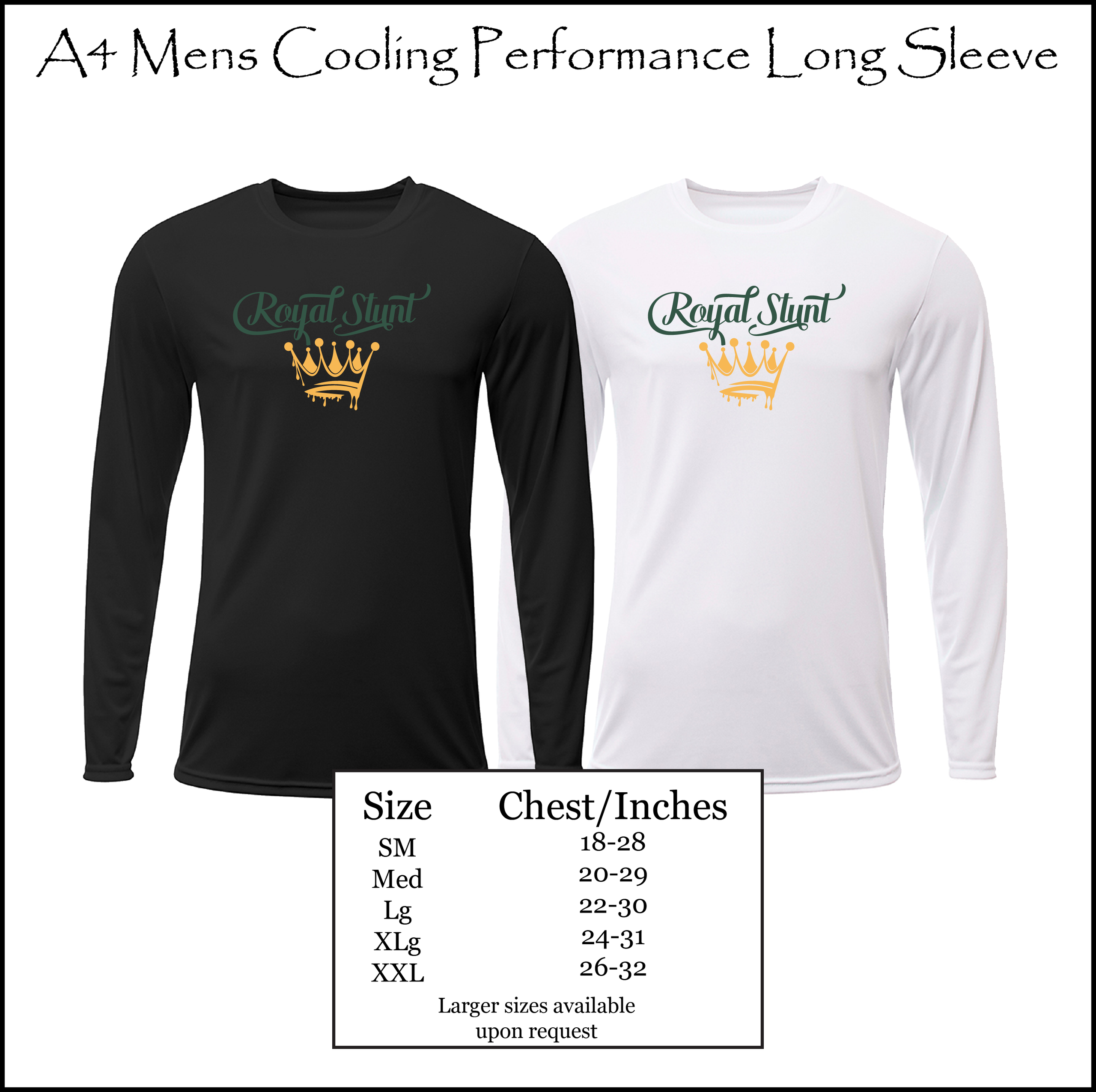 Royal Stunt 24 Performance Tees | Impact Graphics